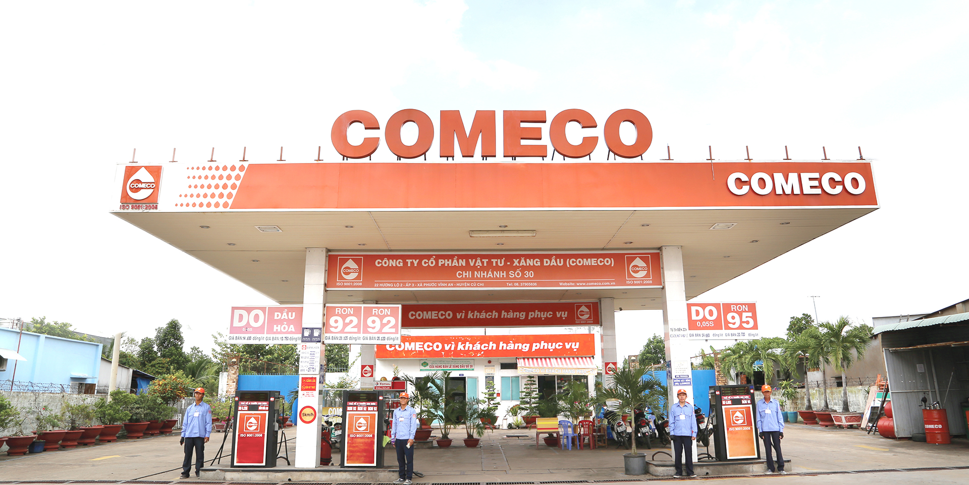 Kinh doanh xăng dầu, dầu nhờn - COMECO - Công ty Cổ phần Vật tư Xăng dầu